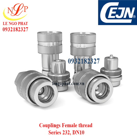 Couplings female thread series 232, dn10 3/8 npt | Lê Ngô Phát kích ...