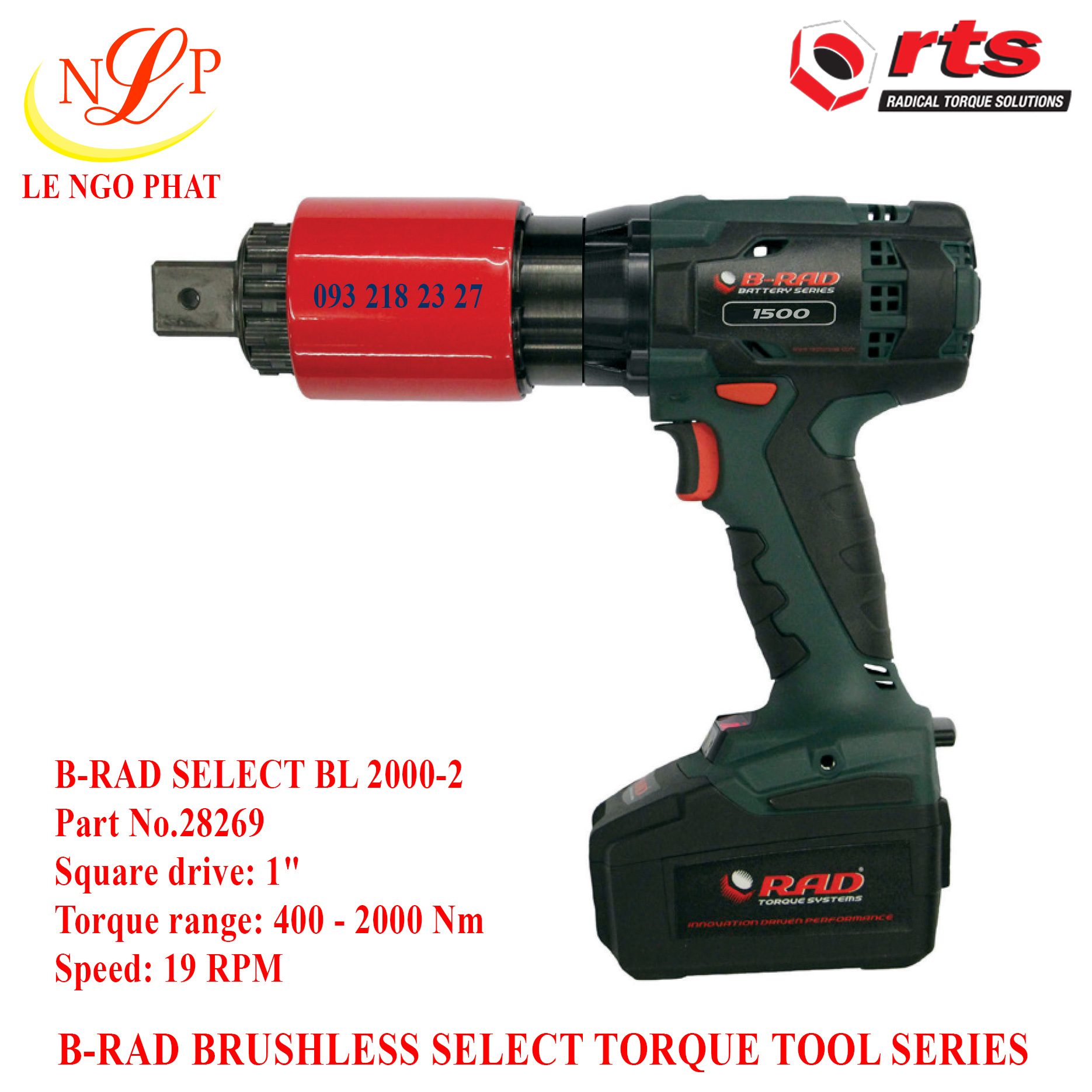 B-rad select bl 2000-2 | Lê Ngô Phát kích thủy lực cờ lê thủy lực bơm ...