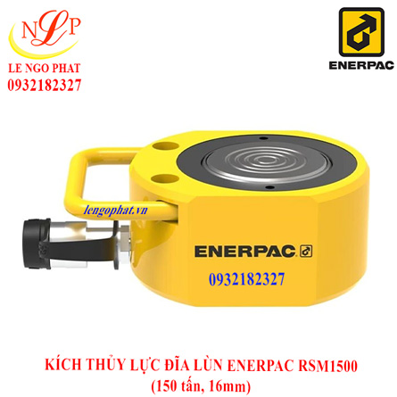 KÍCH THỦY LỰC ĐĨA LÙN ENERPAC RSM1500 (150 tấn, 16mm)