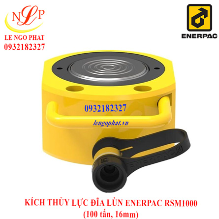 KÍCH THỦY LỰC ĐĨA LÙN ENERPAC RSM1000 (100 tấn, 16mm)