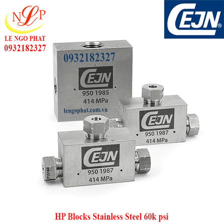 2-way elbow block hp blocks stainless steel 60k psi | Lê Ngô Phát kích ...