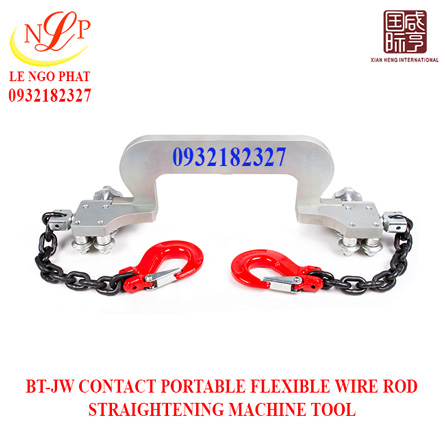 Bt-jw contact portable flexible wire rod straightening machine tool ...